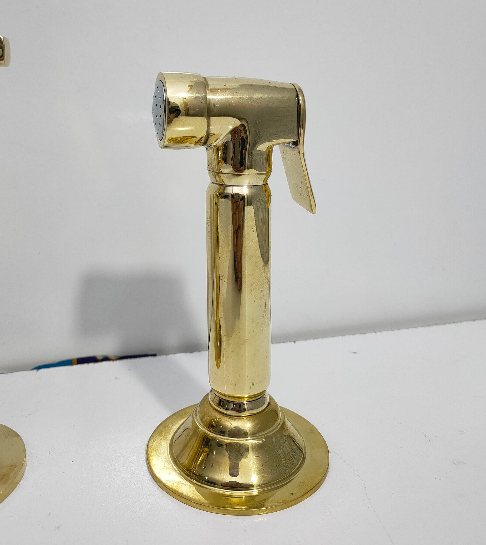 Unlacquered Brass Sprayer Kitchen, Side Sprayer Sink faucet Kitchen ...